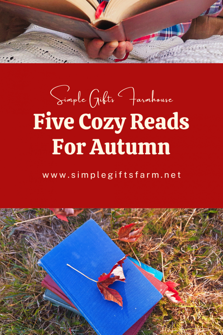Five Cozy Reads for Autumn – Simple Gifts Farmhouse