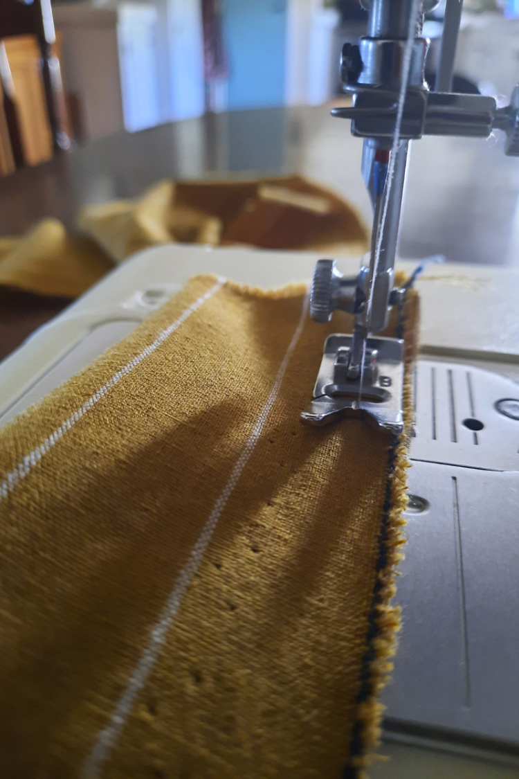 How to Sew a Linen Curtain – Simple Gifts Farmhouse